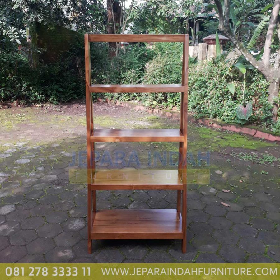 Rak Hias Jati Ruang Tamu | Jepara Indah Furniture