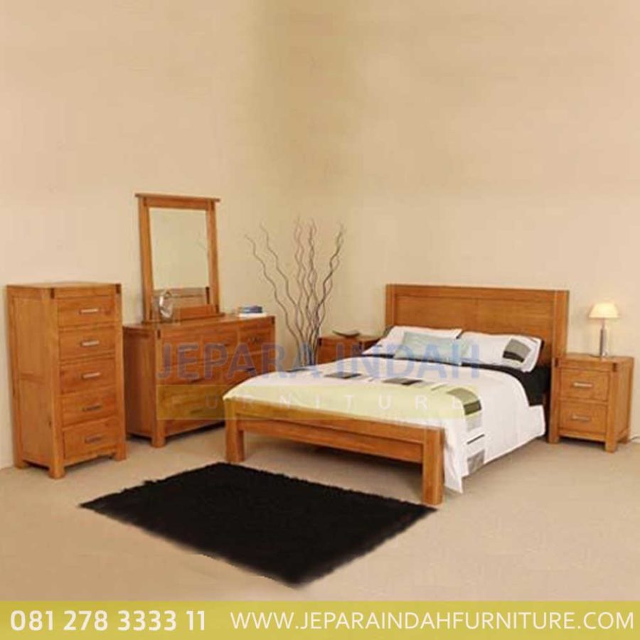 Kamar Set Minimalis Kayu Jati | Jepara Indah Furniture